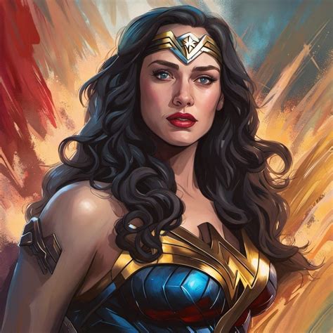 Kat Dennings As Wonder Woman 2017 Ai Generated Artwork Nightcafe