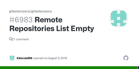Remote Repositories List Empty · Issue 6983 · Gitextensions