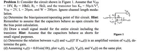 Solved Problem Consider The Circuit Shown In Figure Chegg