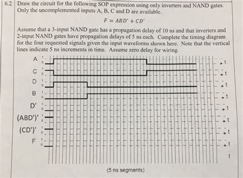 Solved 62 Draw The Circuit For The Following Sop Expression