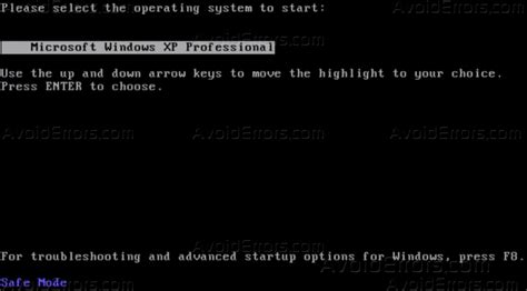 How To Reset Windows Xp Forgotten Password Avoiderrors