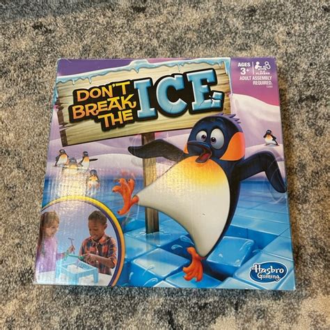Hasbro Toys Hasbro Dont Break The Ice Game With Blue And White Theme Poshmark