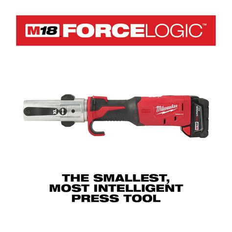 Milwaukee M18 Force Logic Long Throw Press Tool Kit Max Pipe Diameter 4 In Model 2773 20l