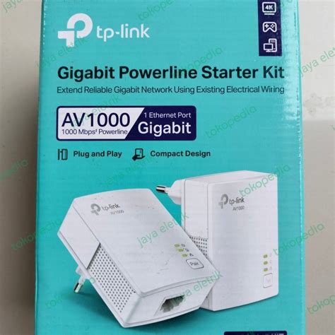 Tp Link Av 1000 Powerline Adapter 一對新的進出 蝦皮購物