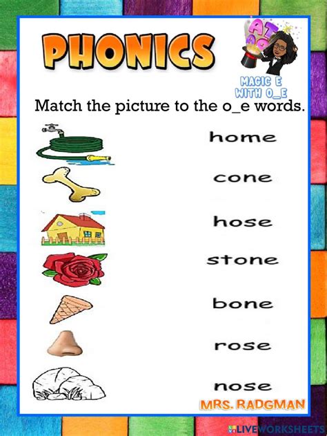 Magic E O E Interactive Worksheet Artofit