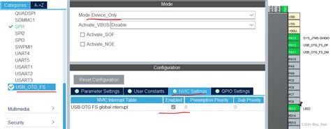 Stm32cubeide开发二十三， Stm32的usb从设备串口驱动设计stm32 Usb驱动 Csdn博客