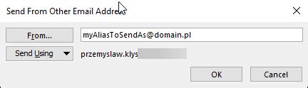 Sending Email As An Alias Proxy Address With Office 365 Evotec