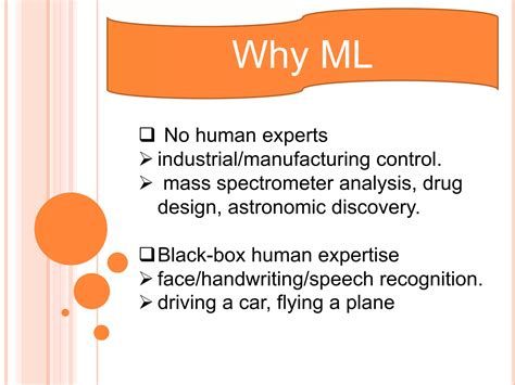 machine learning ppt pptx