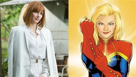 쥬라기 월드 브라이스 달라스 하워드 女히어로 캡틴마블 물망