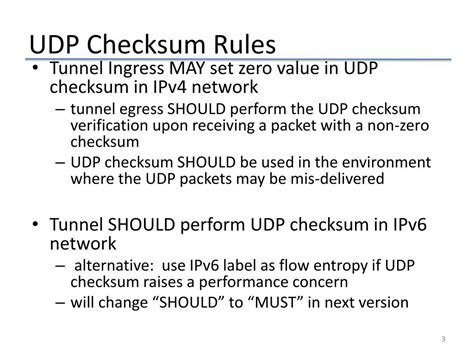 PPT Generic UDP Encapsulation For IP Tunneling PowerPoint Presentation ID