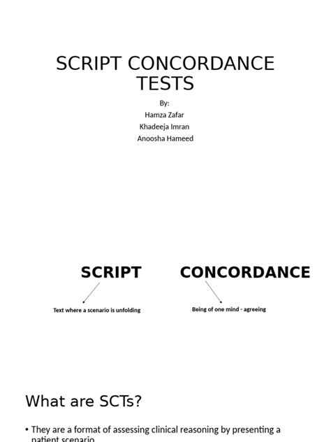 Script Concordance Tests Pdf Stroke Medical Diagnosis