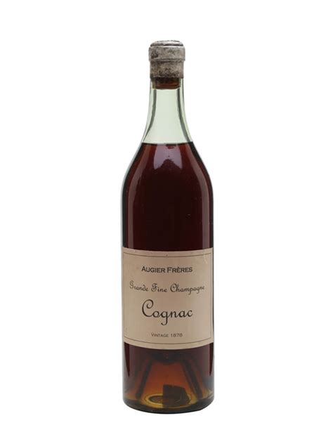 Augier Freres 1878 Cognac Grande Champagne Bot1920s The Whisky