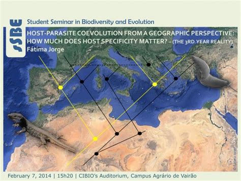 Host Parasite Coevolution From A Geographic Perspective How Much Does