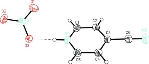 A View Of The Asymmetric Unit With The Atomic Numbering Scheme The