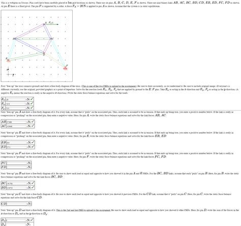 Solved I Have Solved For The Loads That Have A Check Mark Chegg
