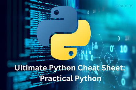 Ultimate Python Cheat Sheet Practical Python