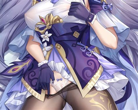 Foto De Genshin Impact Keqing 乌橄榄菜 Pixiv