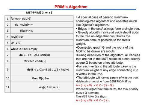 Prims Algorithm Pptx