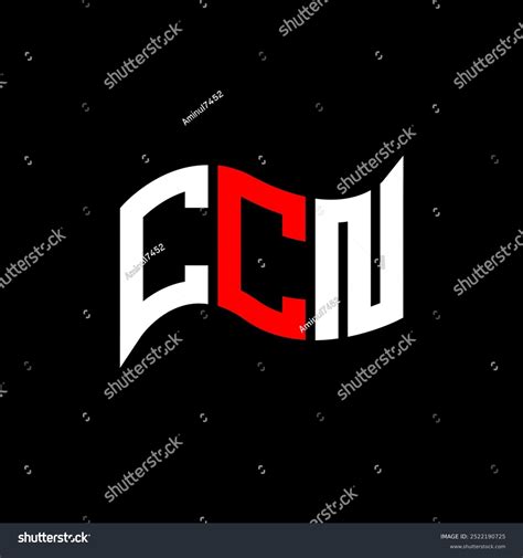 Ccn Logo Design Ccn Simple Modern Stock Vector Royalty Free