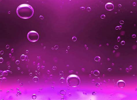 Download Landscape Purple Water Bubbles Background
