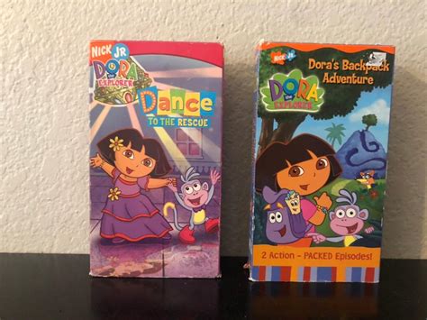 Dora The Explorer Doras Backpack Adventure Vhs