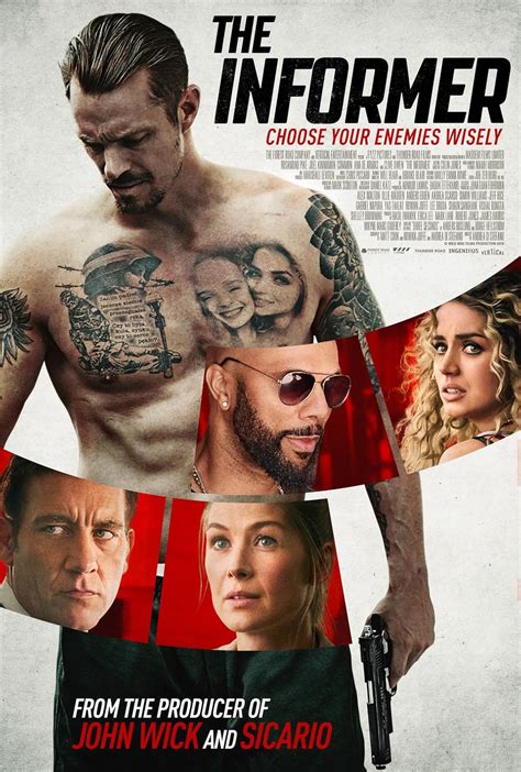 The Informer 2019 Full Cast And Crew Imdb