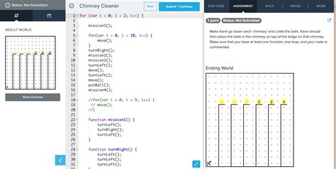 Does Anyone Know How To Do Unit 4 Review Karel I Need Help As Soon As Possible R Codehs