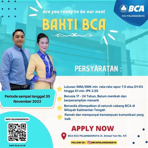 Lowongan Kerja Cs Dan Teller Bank Bca