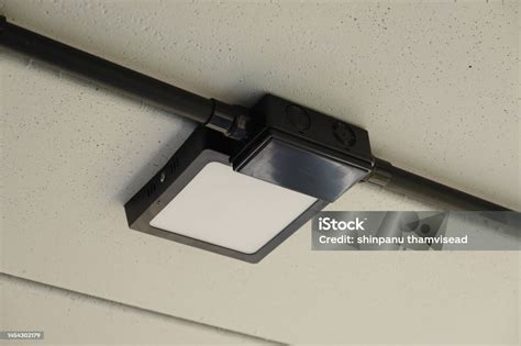 Black Electrical Conduit For Cable Routing Electrical With Led At