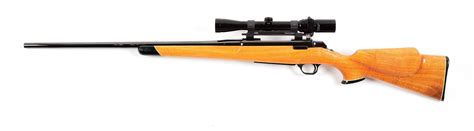 Lot Detail M Browning Bbr Bolt Action Rifle With Scope And Silky