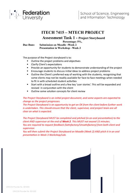 [ sanchit] assessment 1 description project storyboard itech 7415