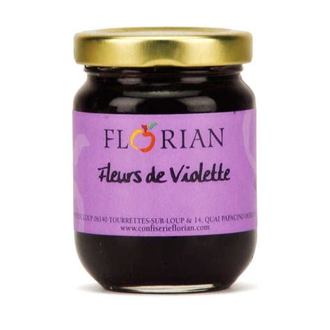 Violet Flower Jam Florian Florian