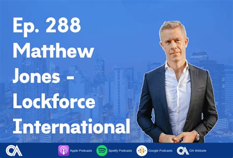 Matthew Jones Of Lockforce International The Importance Of Bcps