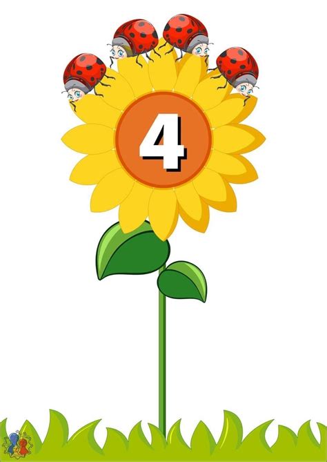 Spring Activities For Preschoolers Ladybug Counting Game