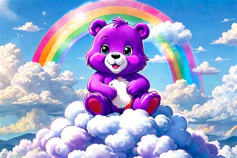 Purple Care Bear By Lenaclaspell On Deviantart