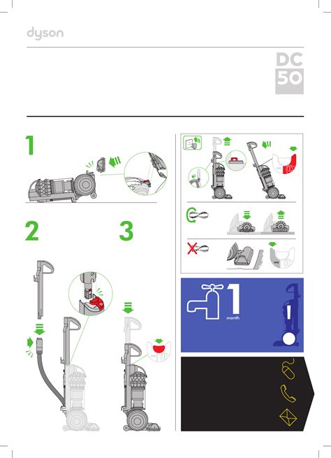 User Manual Dyson Dc50 English 12 Pages