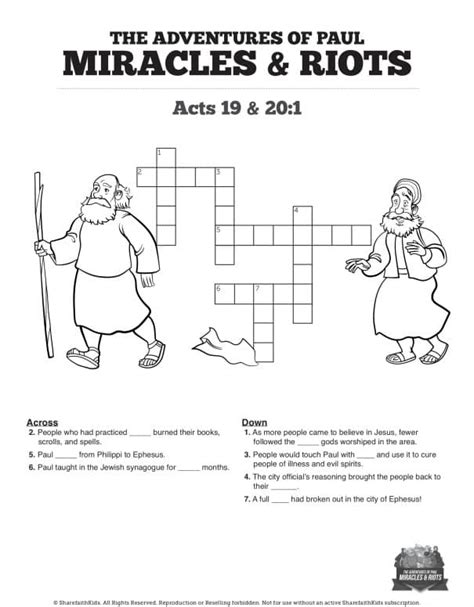 Bible Story Coloring Pages Paul In Ephesus 2025