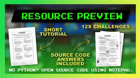 File Handling Python Challenges Teaching Resources