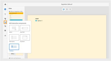 How To Make Interactive Components Accessible In Adobe Captivate