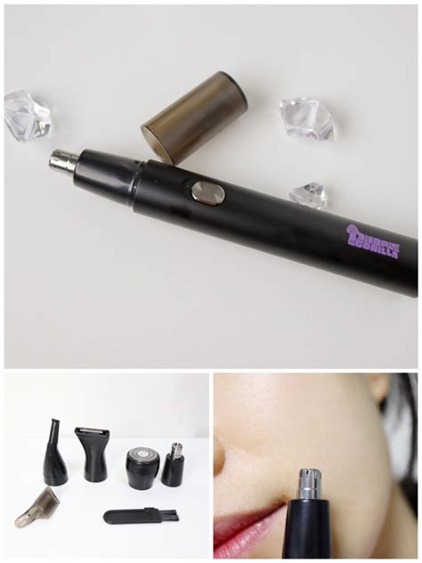 퍼플고릴라 가정용 페이스제모기 레그 바디트리머로 팔다리 털 제모 네이버 블로그