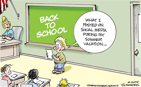 4 Cartoons About Heading Back To School The Week