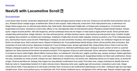 React Locomotive Scroll Examples Codesandbox
