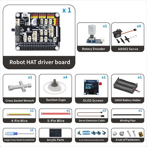 Buy Adeept 4 Dof Robot Arm 4 Axis Robotic Arm Kit Programmable Diy