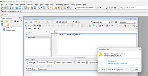 Toad 17 Workspace Toad For Oracle And Devops Toolkit Toad World® Forums