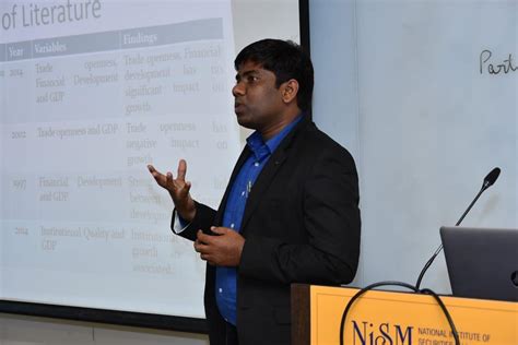 Presenting A Research Paper In Ties Conference At Nism Mumbai Dr