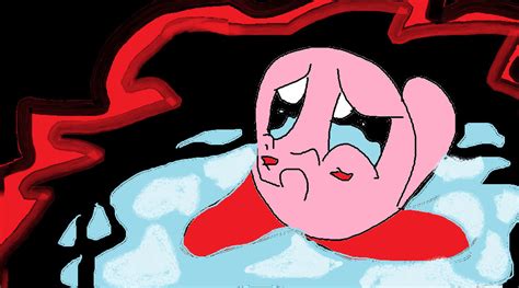 Crying Kirby By Snoopywoopy The Only On Deviantart