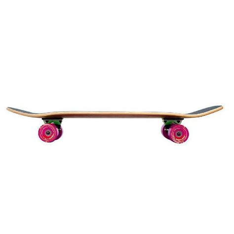 Punked Old School Longboard Complete Gradient Green Longboards Usa