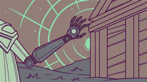 Robotic Arm Indoors Industrial Technology Vector Art Automation Vector Design Generative Ai