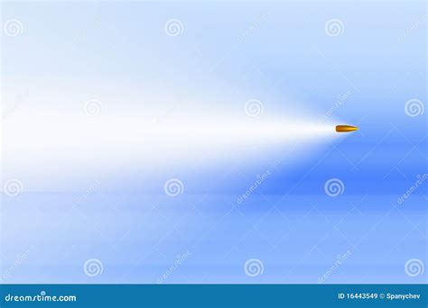 Flying Bullet Traces Realistic Pistol Projectiles Weapon Shot