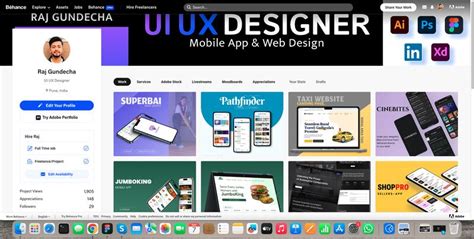 Raj Gundecha On Linkedin Uiux Designinspiration Behance